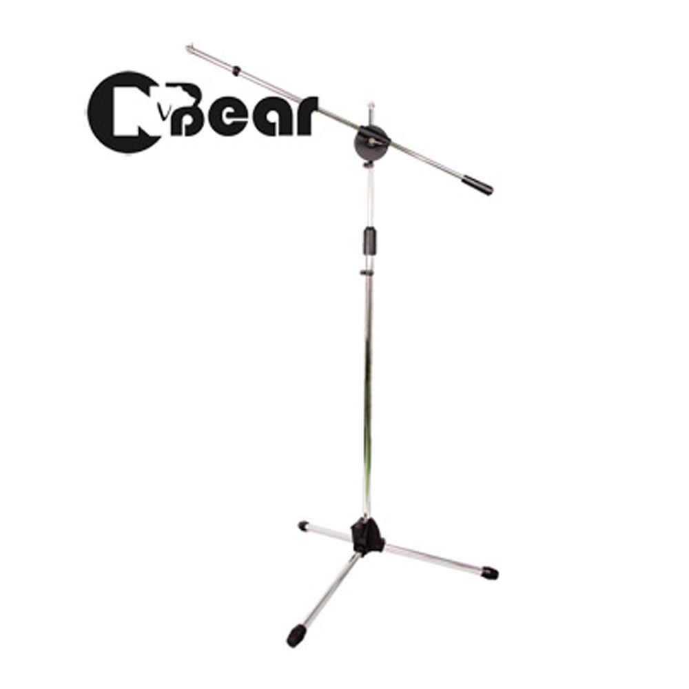 CNBear K-315 專業落地型 直.斜兩用 麥克風架 銀色款 台灣製造 品質穩定有保障 - PChome 24h購物