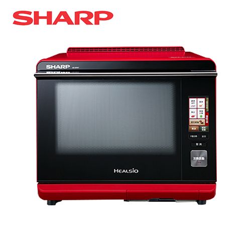 SHARP 夏普 30公升 HEALSIO水波爐-紅 AX-XP4T-R - PChome 24h購物