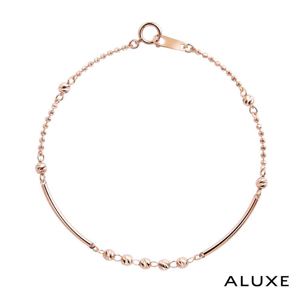 ALUXE 亞立詩 18K金 K金手鍊 星塵織夢 BR0194 - PChome 24h購物