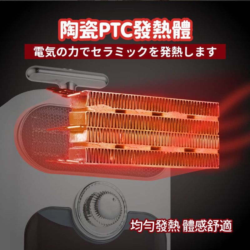 ikiiki 伊崎 仿真爐火陶瓷電暖器 IK-HT5202 - PChome 24h購物